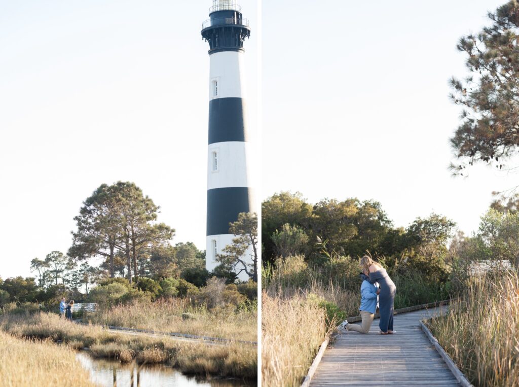 Kyle & Alyson’s Bodie Island Lighthouse Proposal – Courtney Hathaway ...