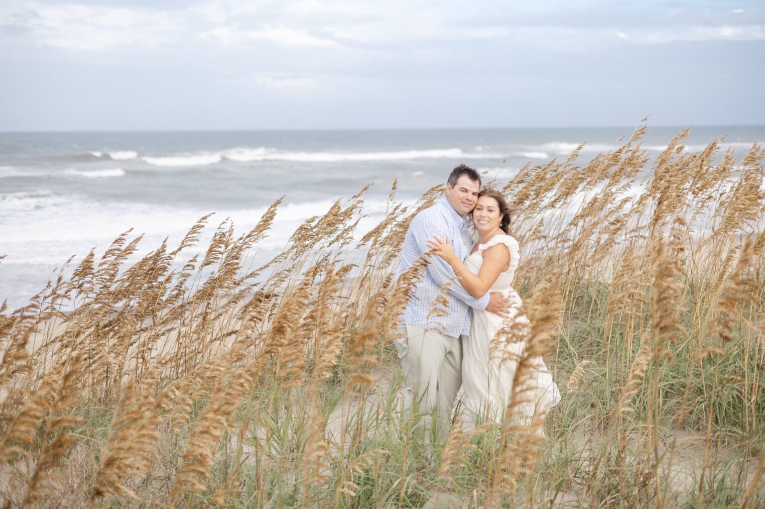 Kenslee & Sam’s Coastal Beach Engagement – Courtney Hathaway Photography – Serving the Outer ...